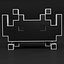 3d Model Of Couch Space Invaders