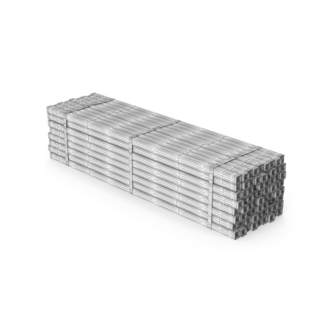 3D Model Stacked Steel Beams - TurboSquid 2033432
