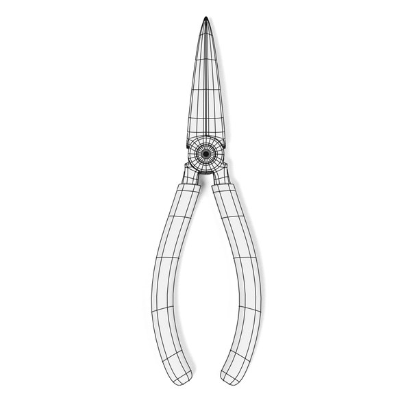 3d pliers model