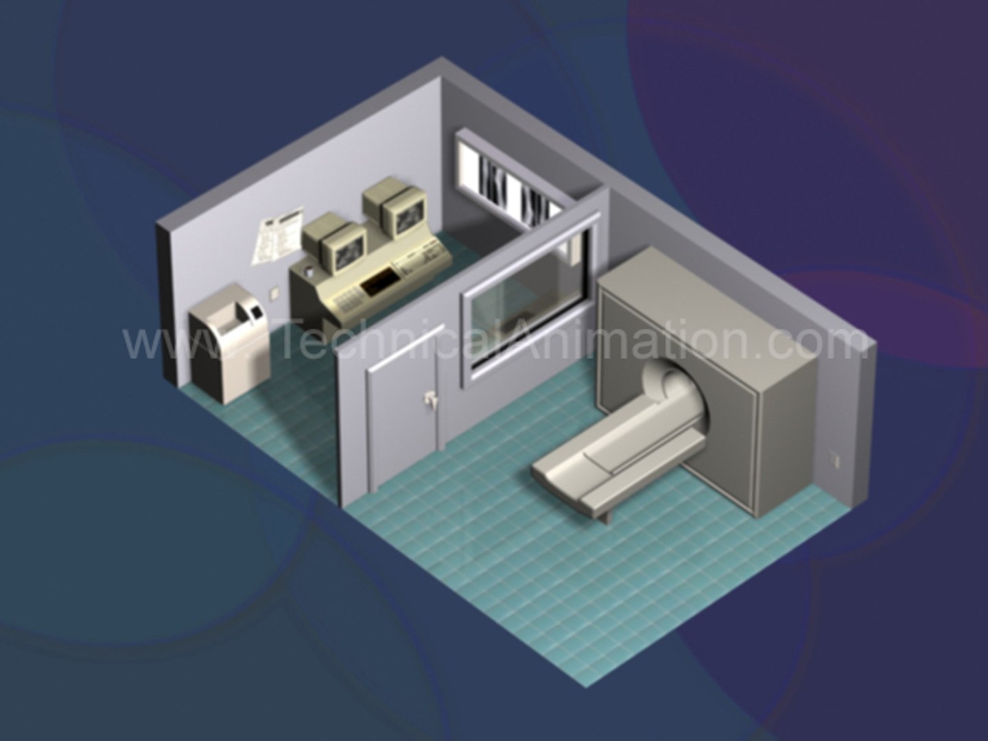 Medical Rooms 3d Model