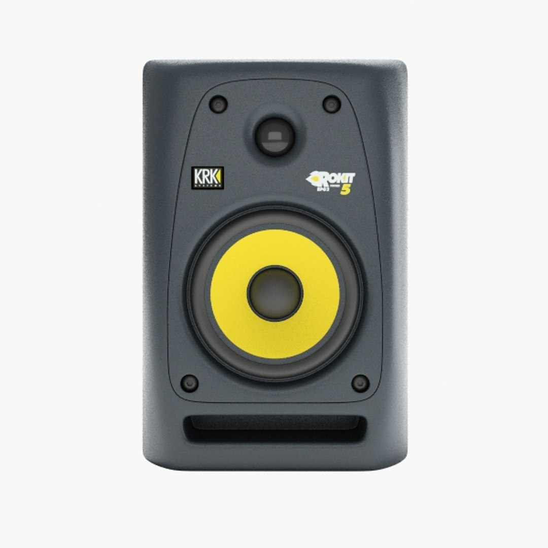 3d Krk Rokit 5 Powered