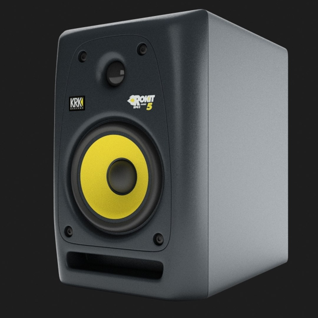 3d Krk Rokit 5 Powered