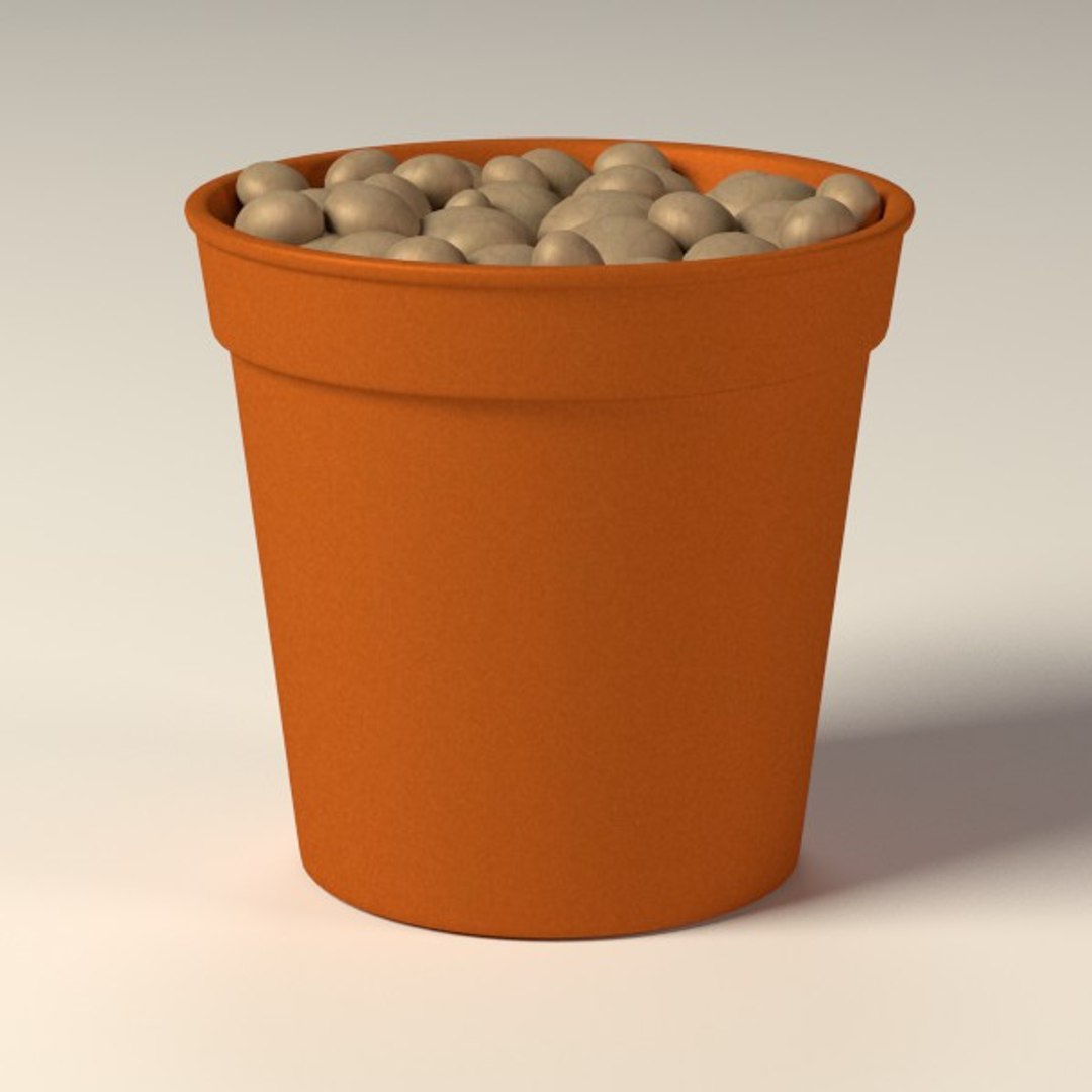 Flower Pot 3d 3ds