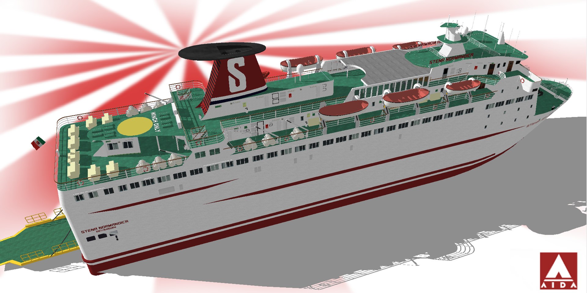 Stena Line Normandica 3D Model - TurboSquid 1208597