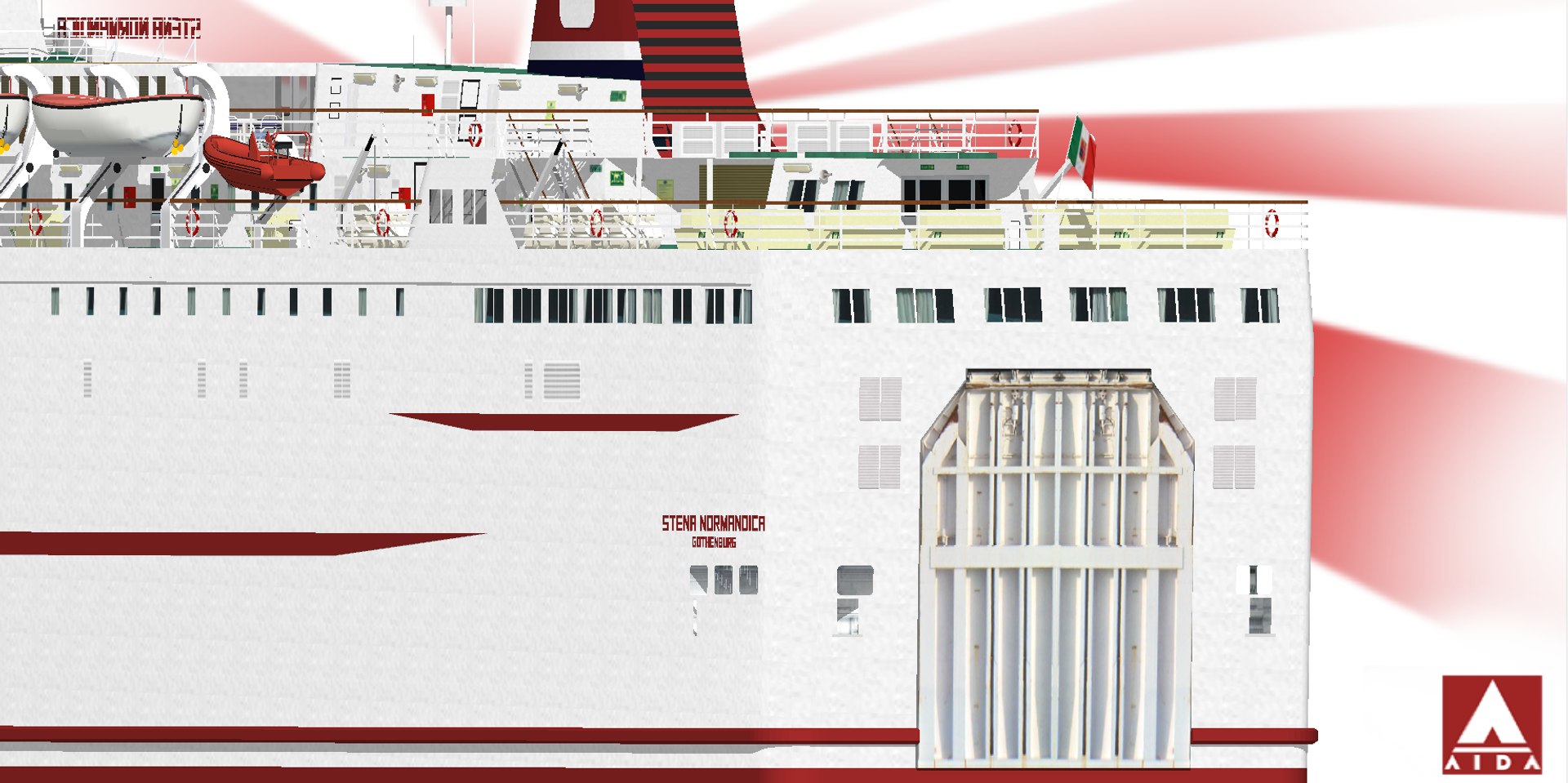 Stena Line Normandica 3D Model - TurboSquid 1208597