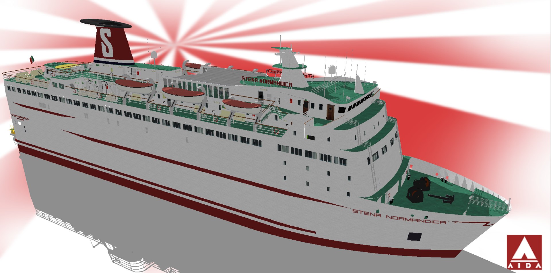 Stena Line Normandica 3D Model - TurboSquid 1208597