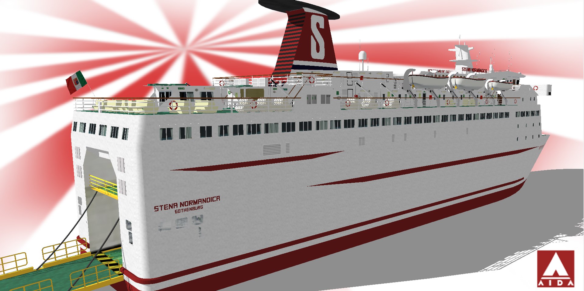 Stena Line Normandica 3D Model - TurboSquid 1208597