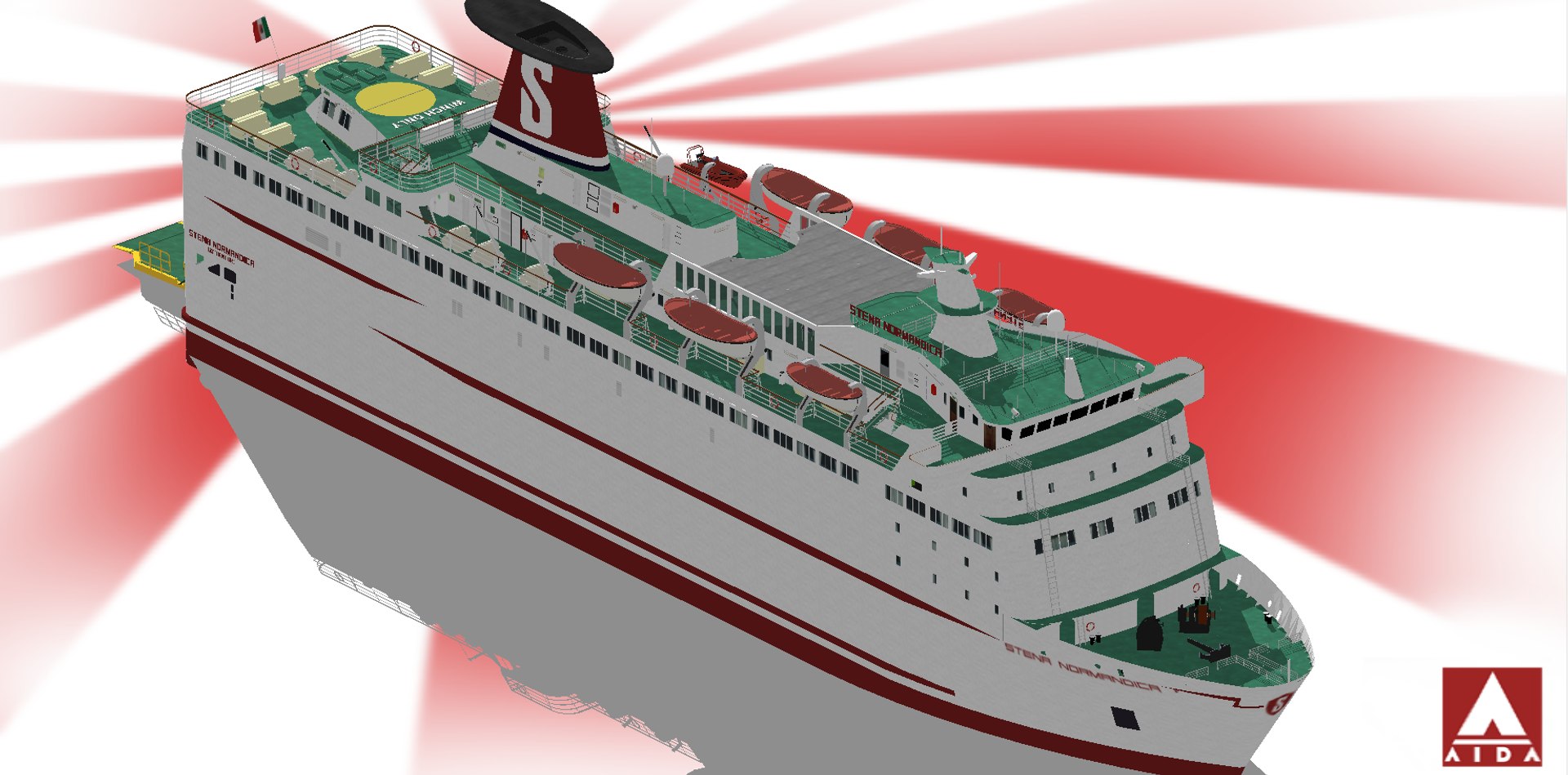 Stena Line Normandica 3D Model - TurboSquid 1208597