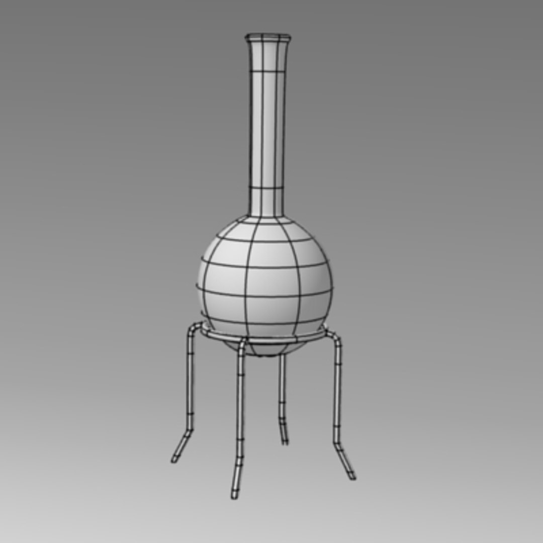 3d Lab Flask