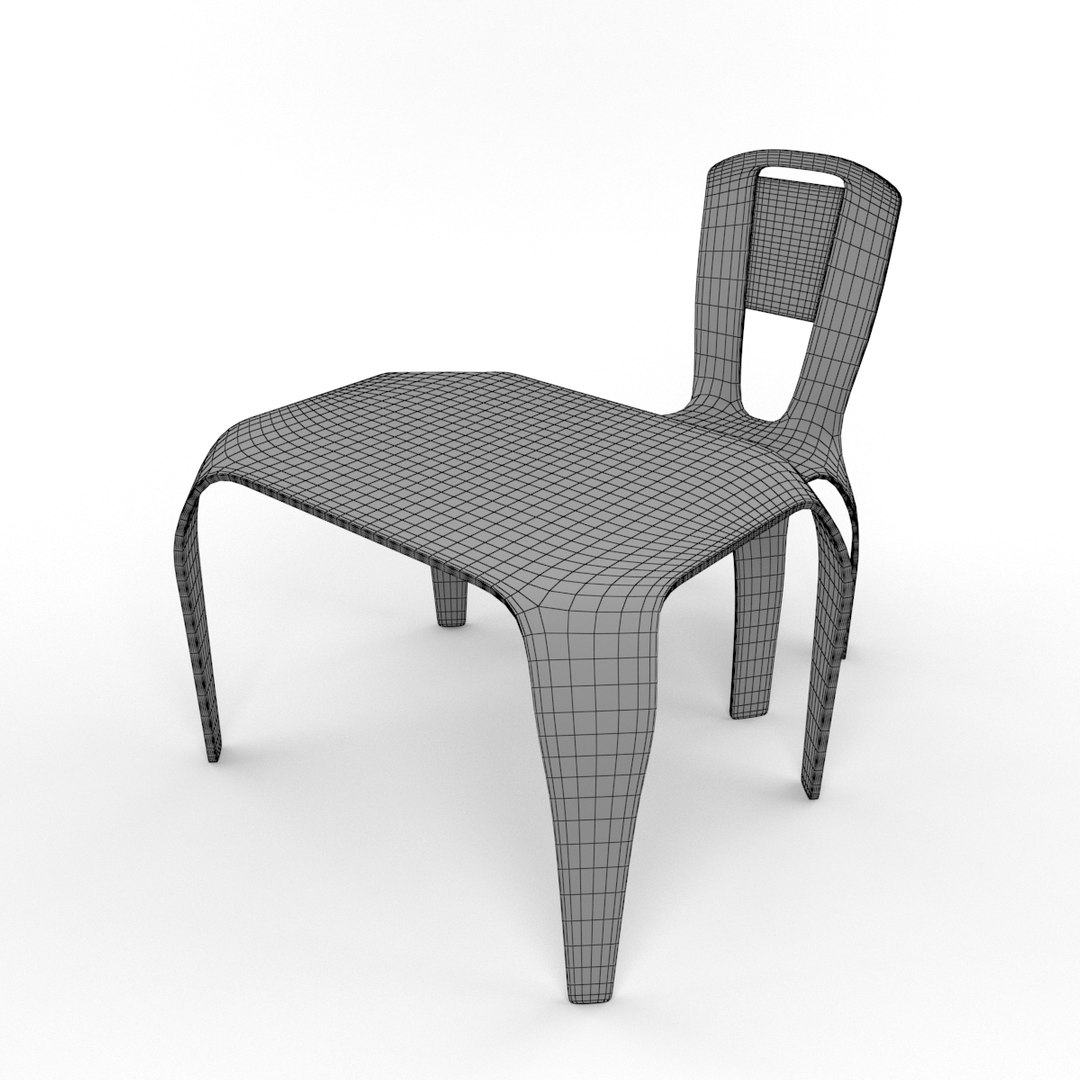 3d Table Chair