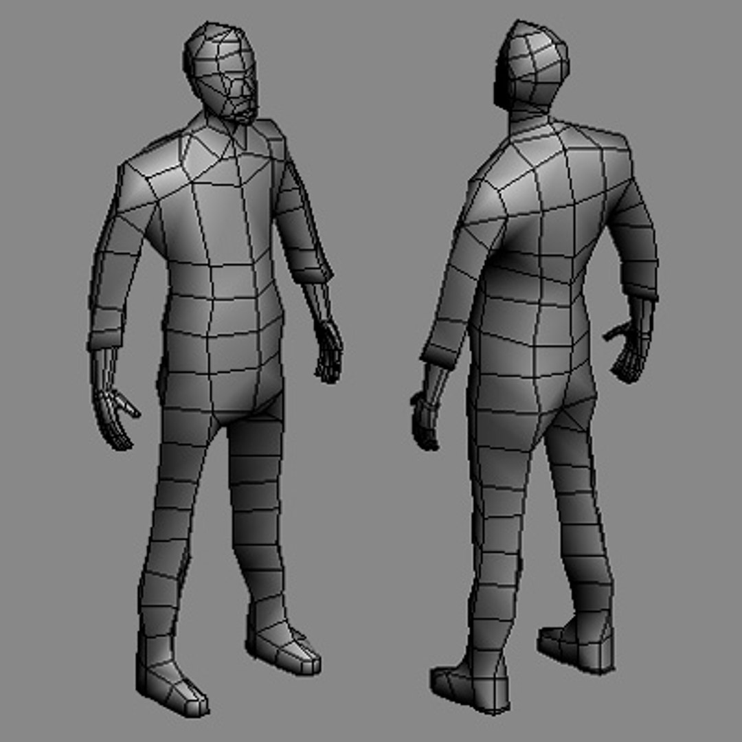 3d Max Human Character