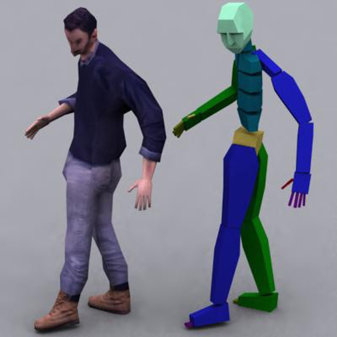 3d Max Human Character