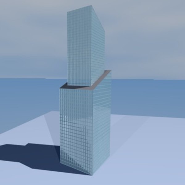 3d model buildings skyscraper