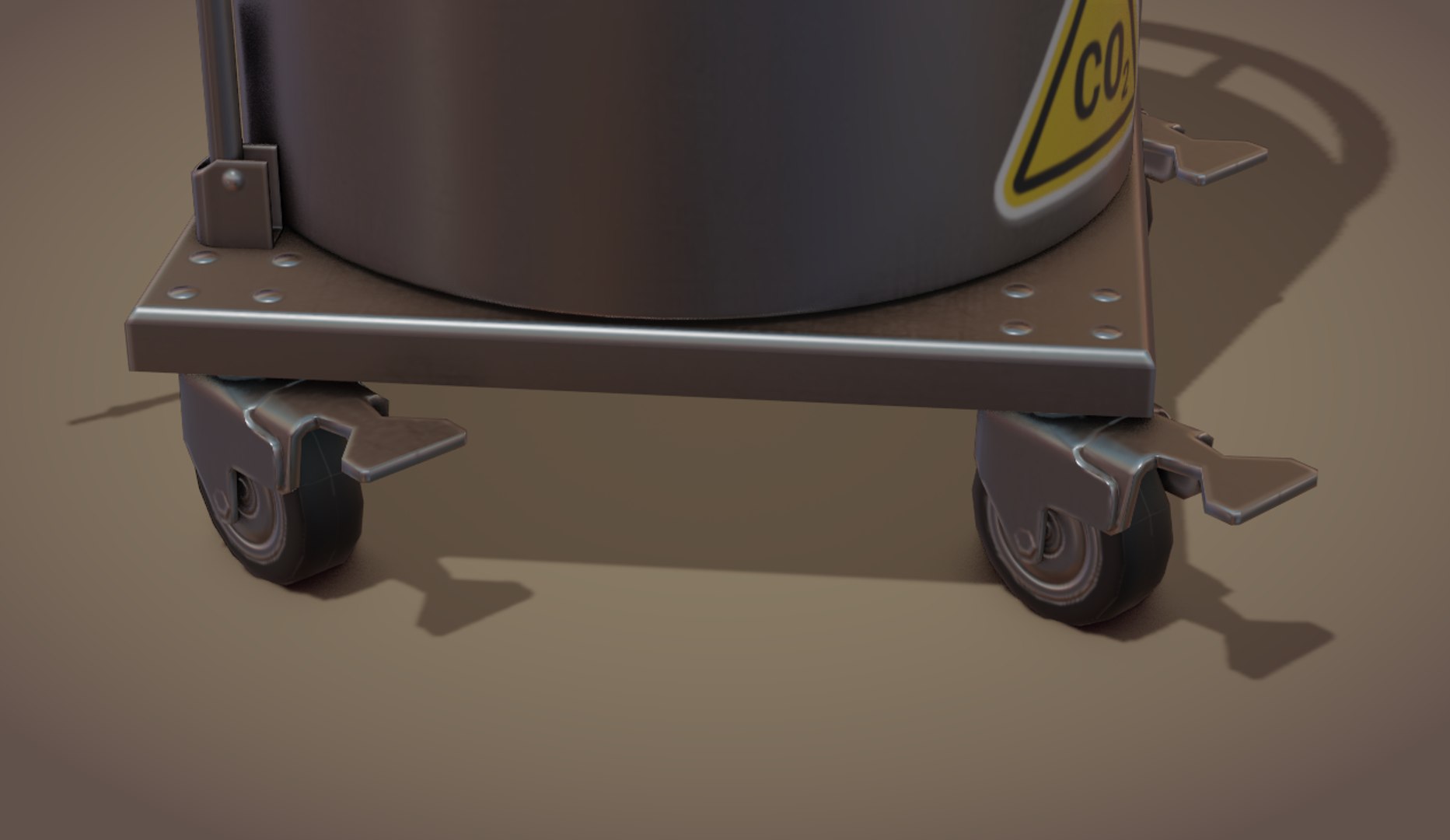 C02 Gas Tank Model - TurboSquid 1985998