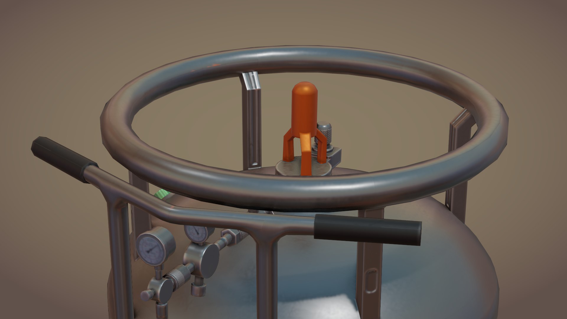 C02 Gas Tank Model - TurboSquid 1985998