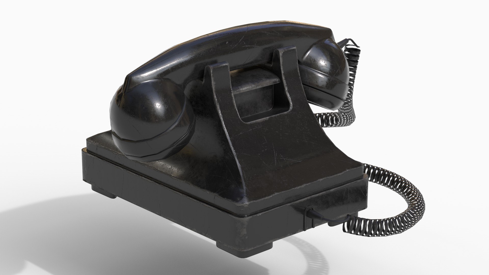 3D Retro Phone Model - TurboSquid 2205907