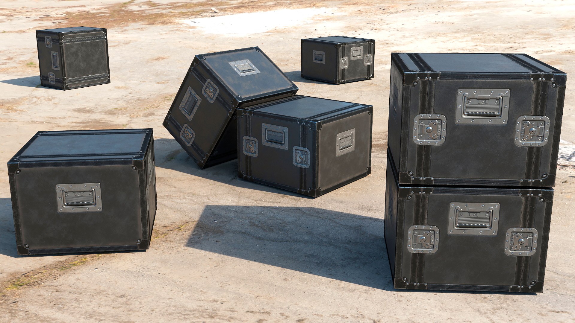 Weapon Case High And Low Poly PBR 3D - TurboSquid 2094564