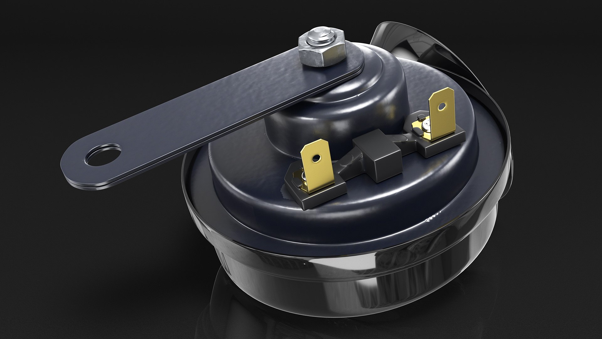 3D electric snail car horn - TurboSquid 1628877