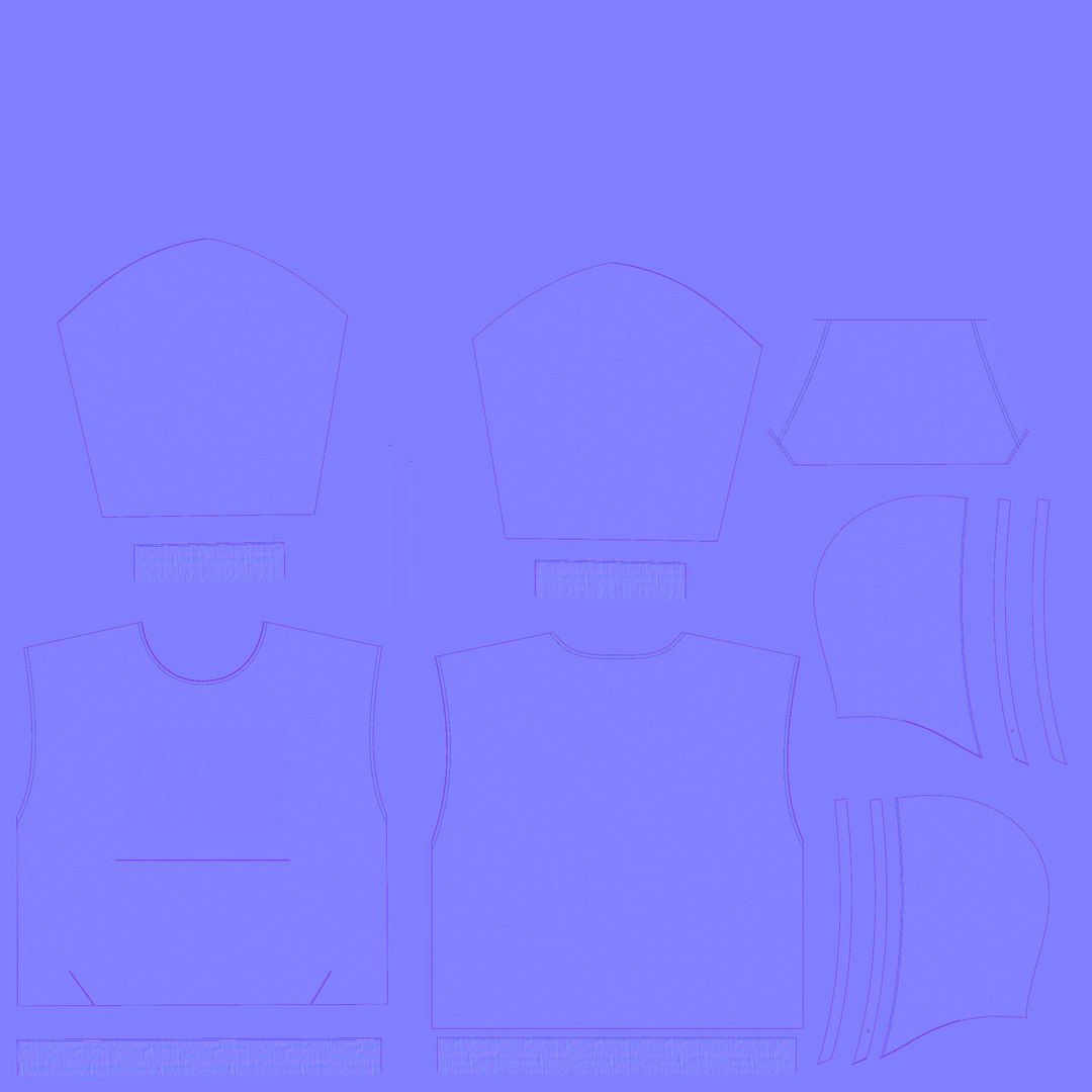 3D Mens Hoodie-Future In Low Poly Model - TurboSquid 2379886