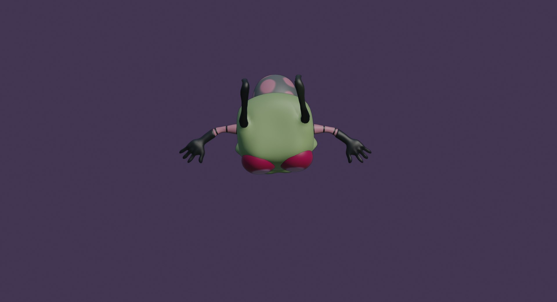 Invader Zim Rigged 3D Model Model - TurboSquid 2007738