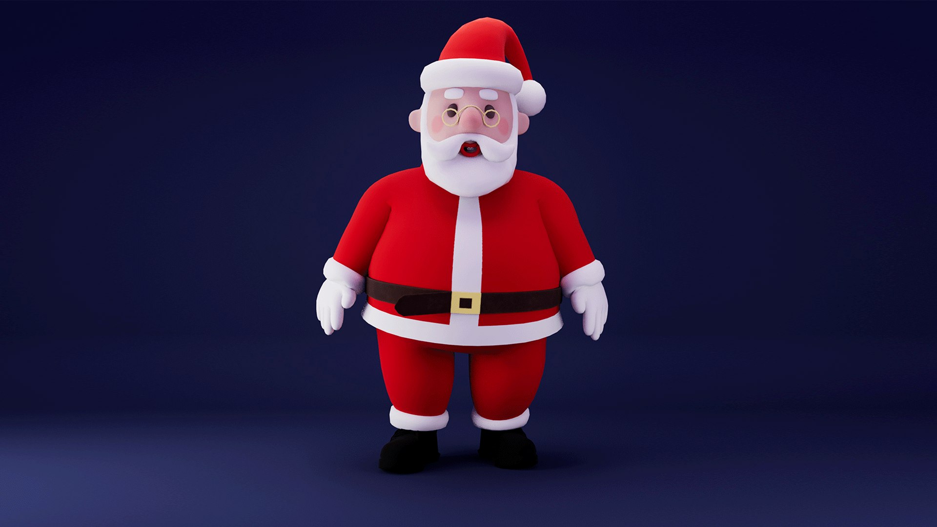 3D Model Santa Claus And Elves Christmas Characters - TurboSquid 1992379