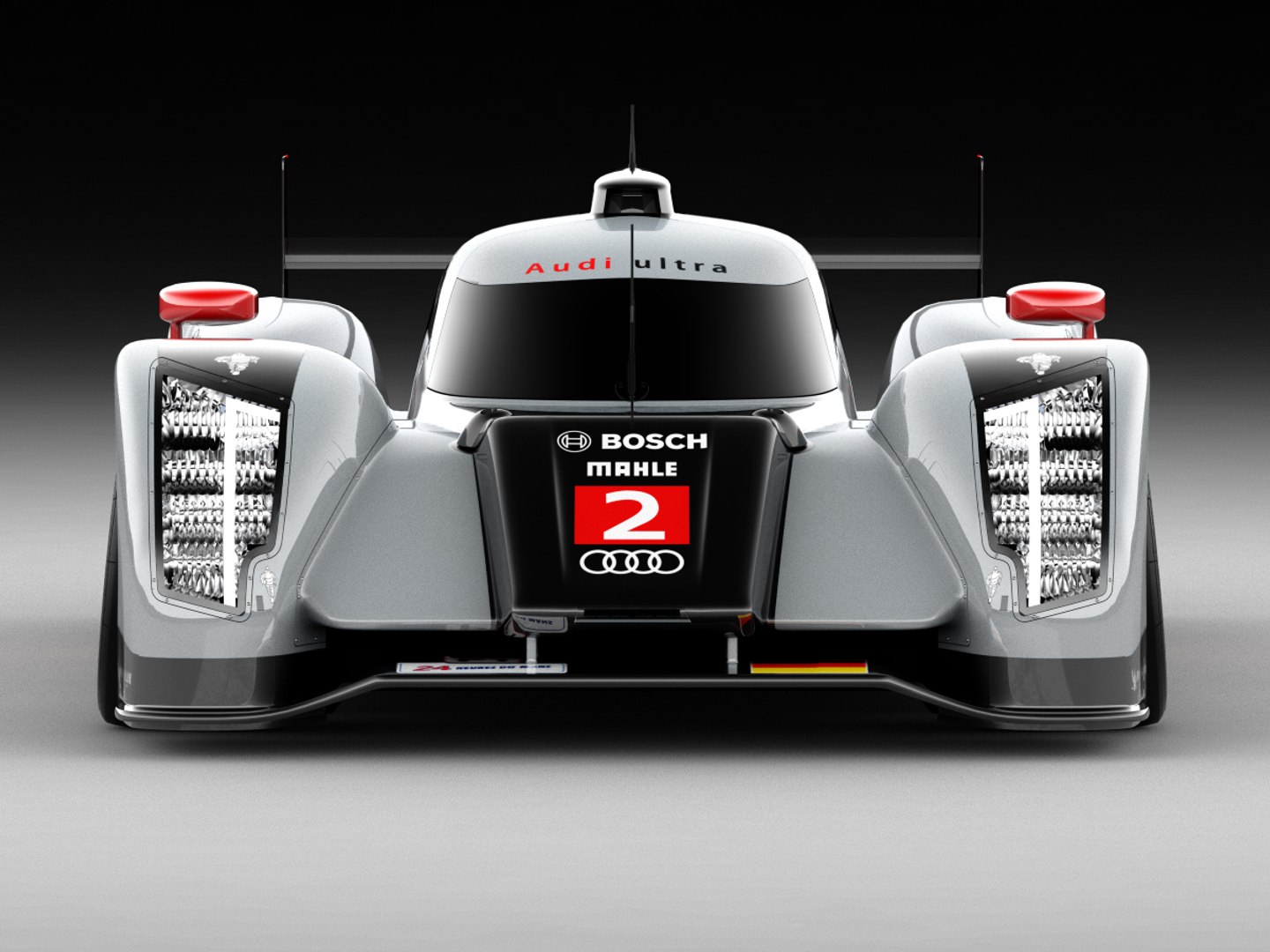 3d Model 2011 Audi R18