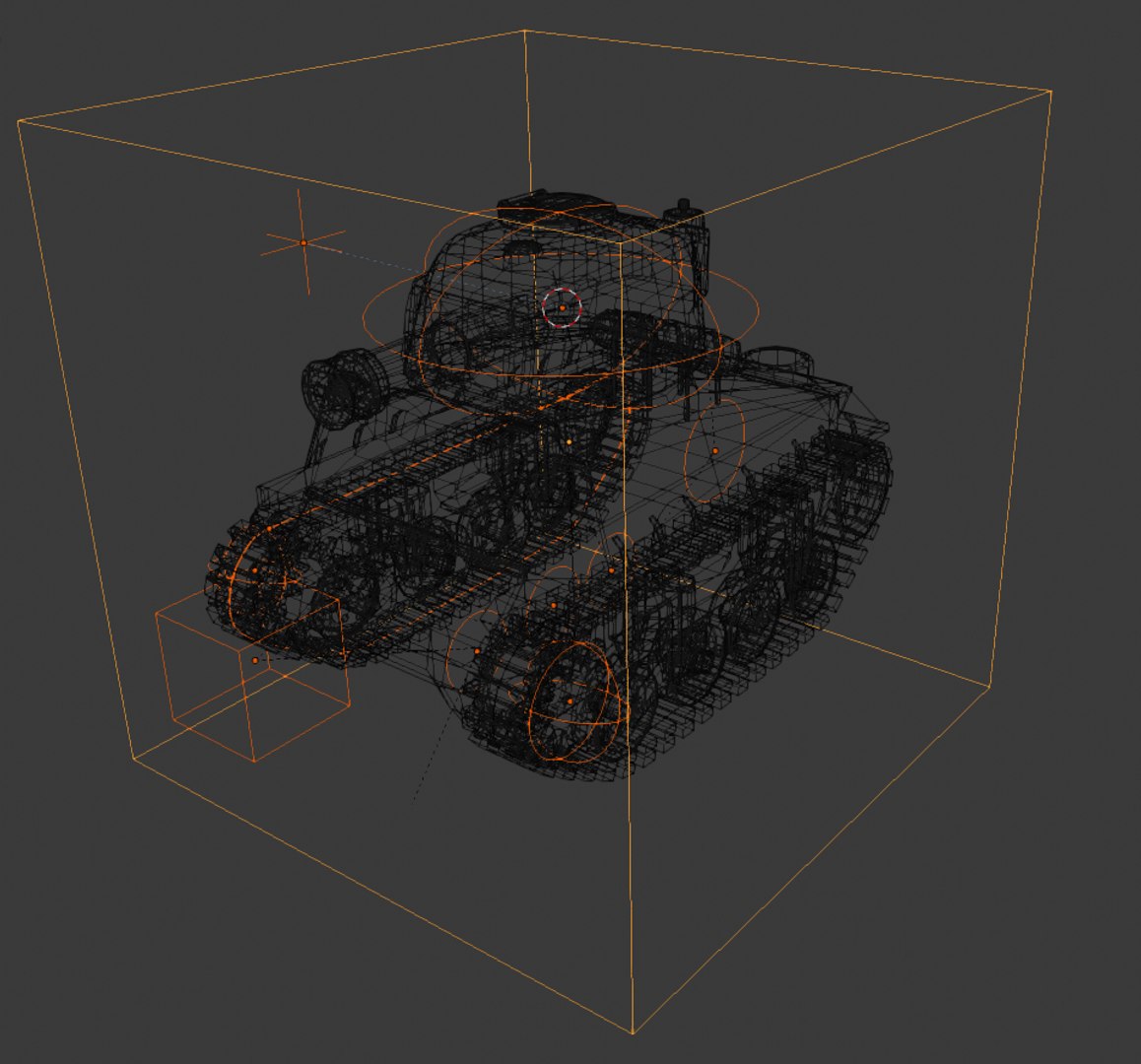 Mini Sherman Tank 3D - TurboSquid 1453605