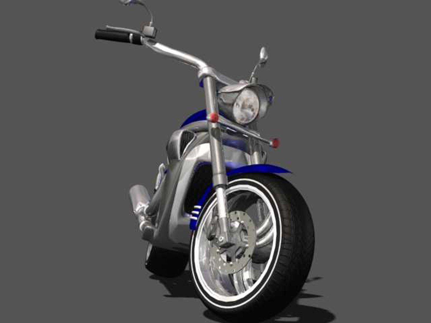Medium Motorcycle 3d Max