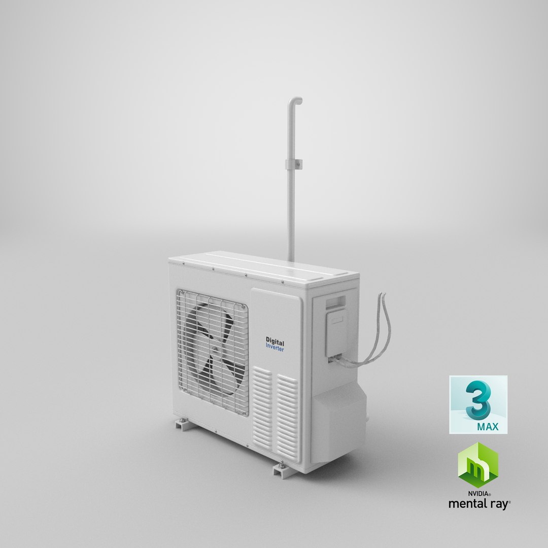3D air conditioning unit model - TurboSquid 1680078