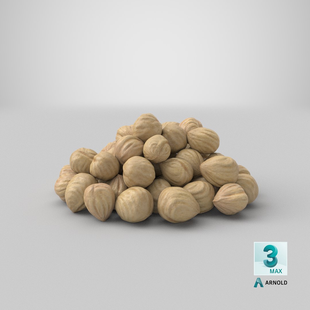 3D Hazelnuts 8 - TurboSquid 1847391