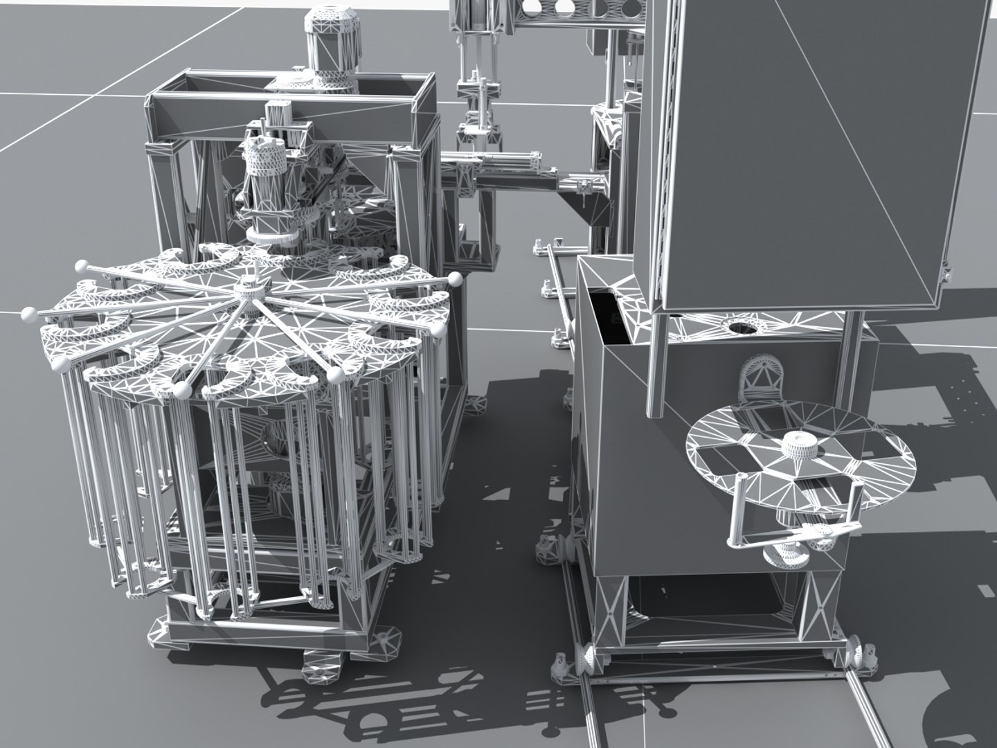 Industrial Equipment 33 - Multi Station Dual Turntable Production ...