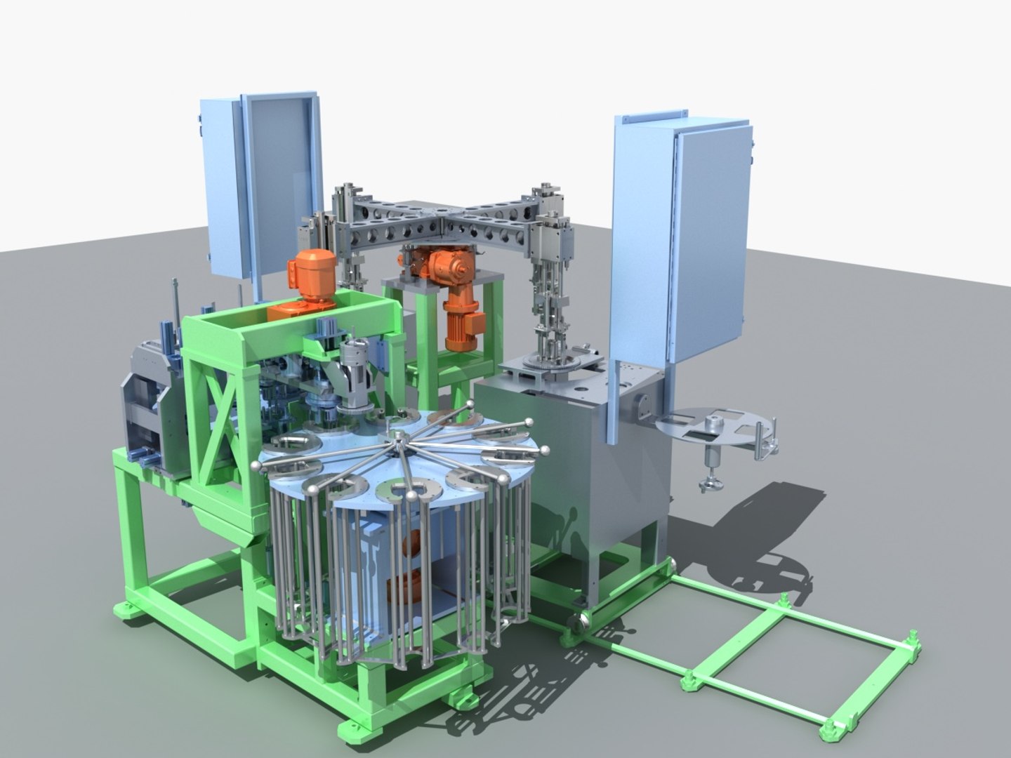 Industrial Equipment 33 - Multi Station Dual Turntable Production ...