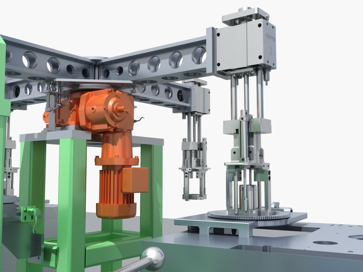 Industrial Equipment 33 - Multi Station Dual Turntable Production ...