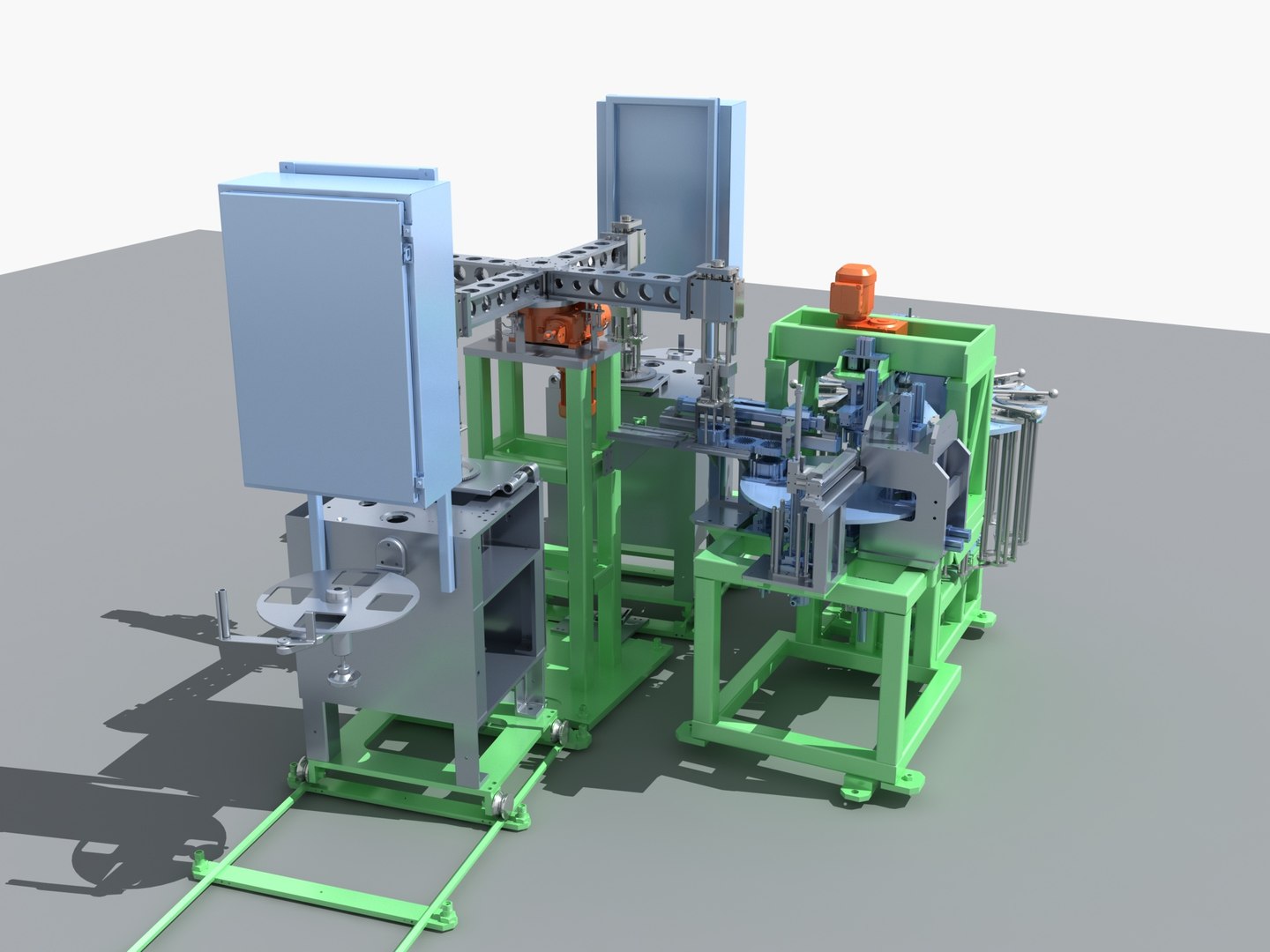 Industrial Equipment 33 - Multi Station Dual Turntable Production ...