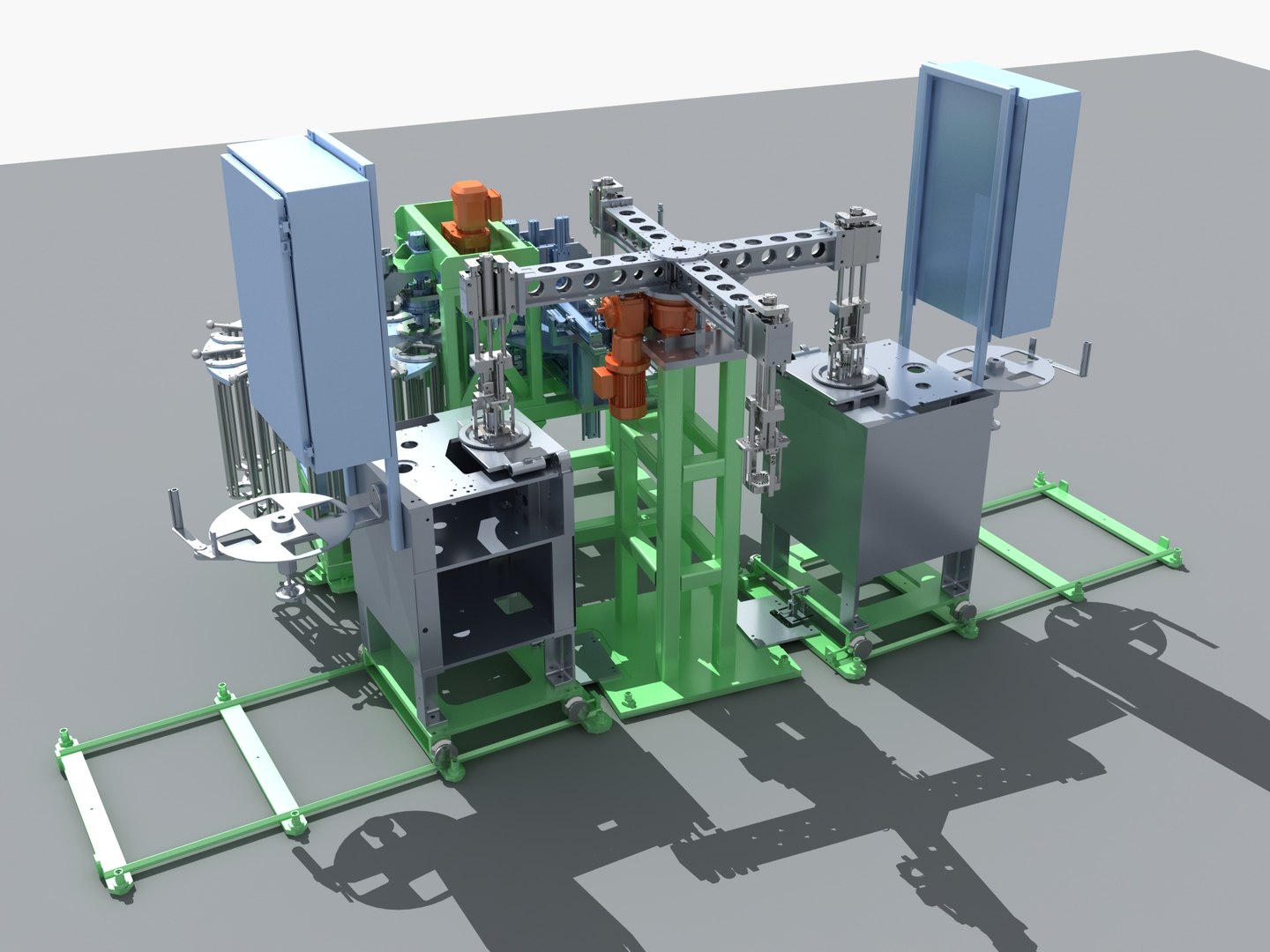 Industrial Equipment 33 - Multi Station Dual Turntable Production ...