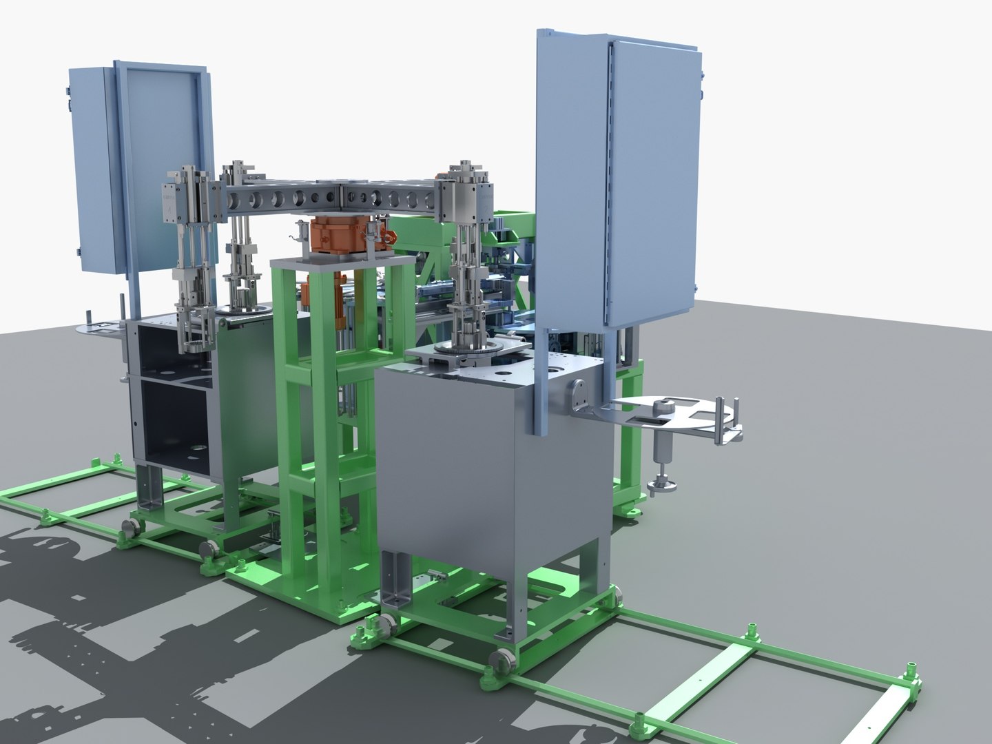 Industrial Equipment 33 - Multi Station Dual Turntable Production ...