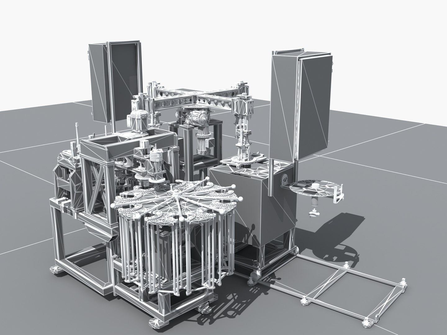 Industrial Equipment 33 - Multi Station Dual Turntable Production ...