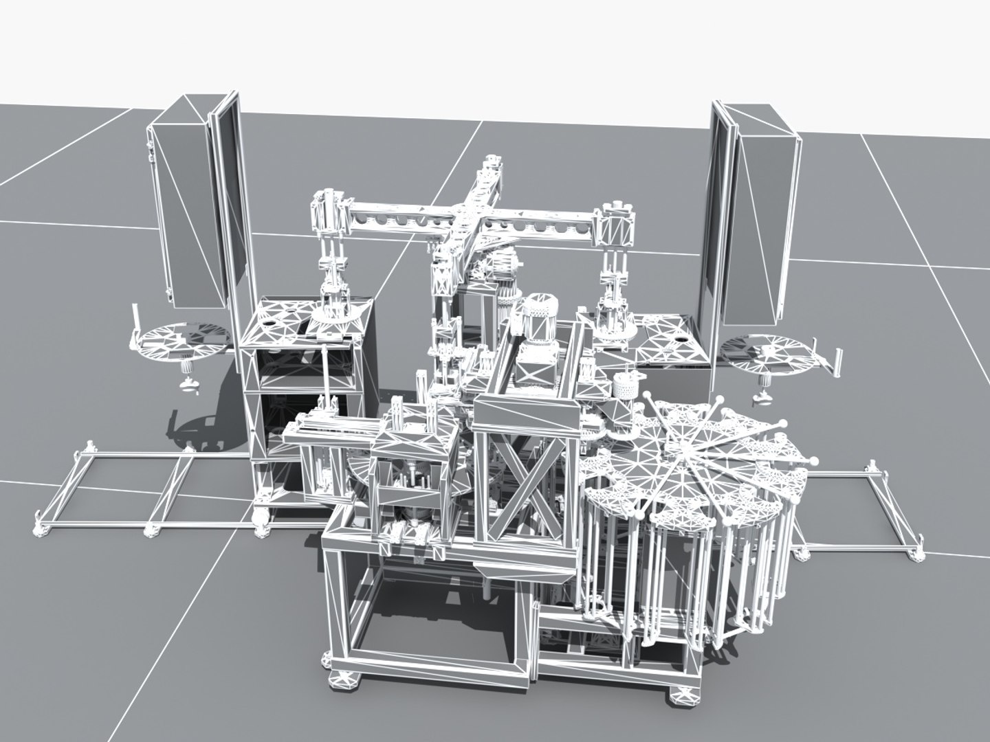 Industrial Equipment 33 - Multi Station Dual Turntable Production ...