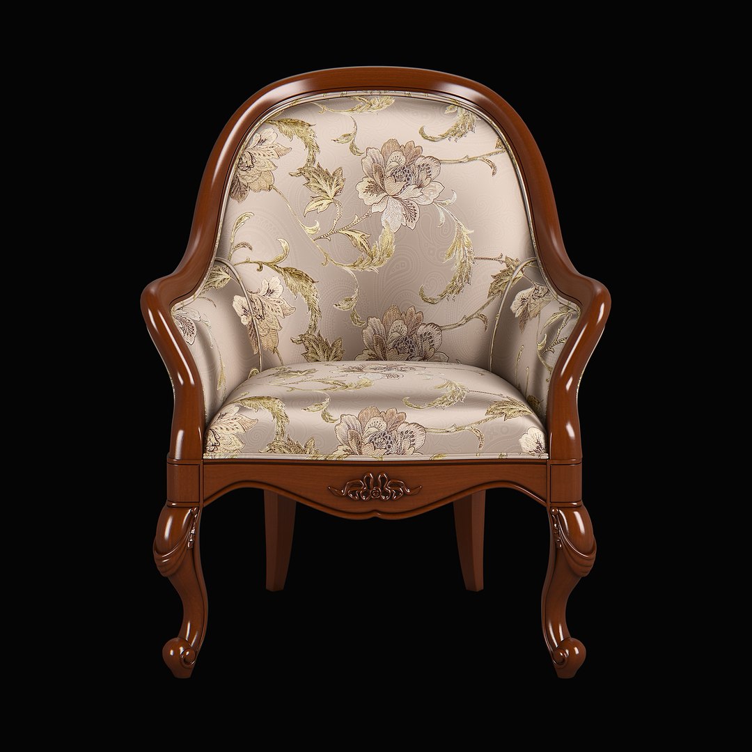 3D Model 230-1 Carpenter Armchair - TurboSquid 1174535