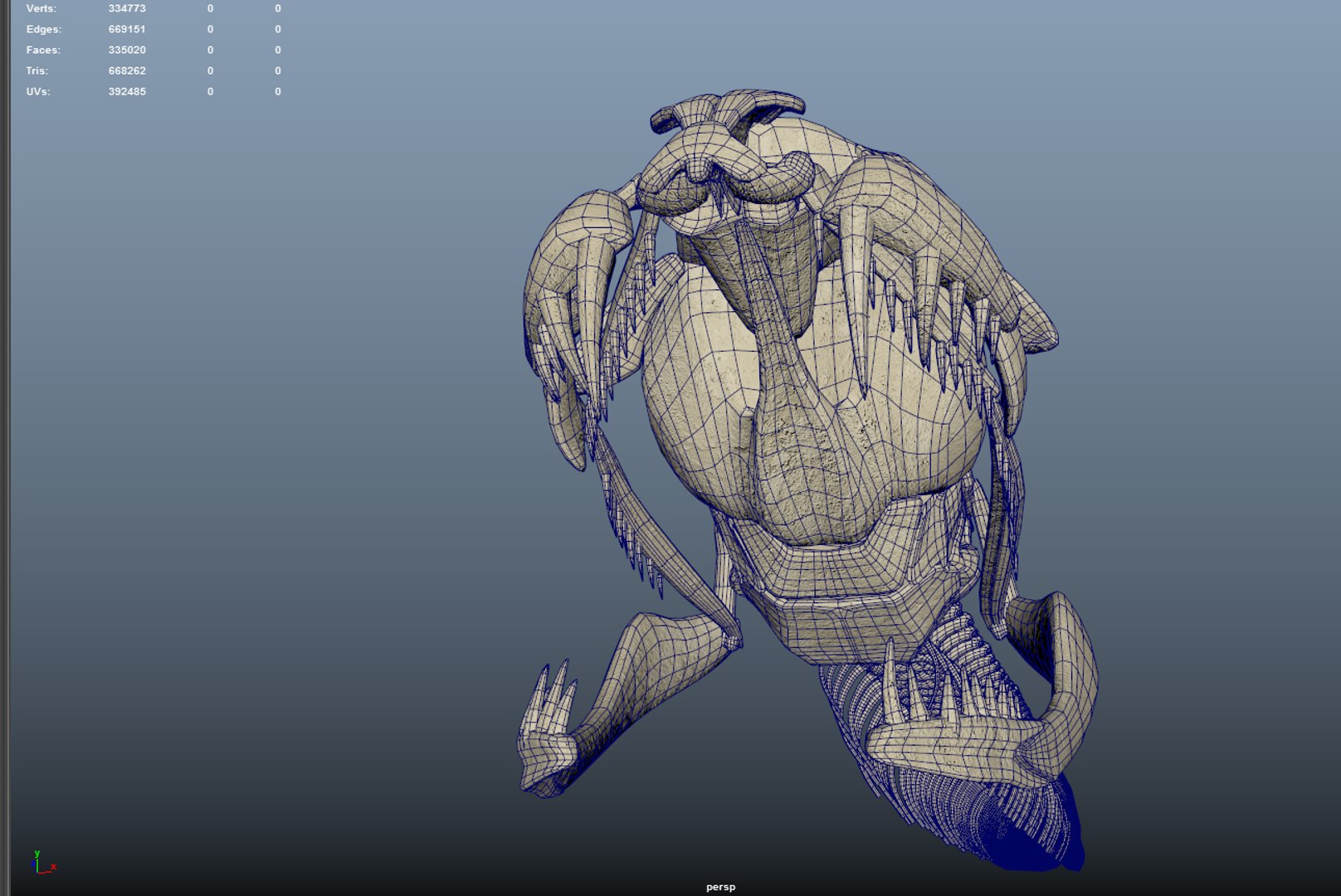 3D Snake Skeleton Rig - TurboSquid 1471901