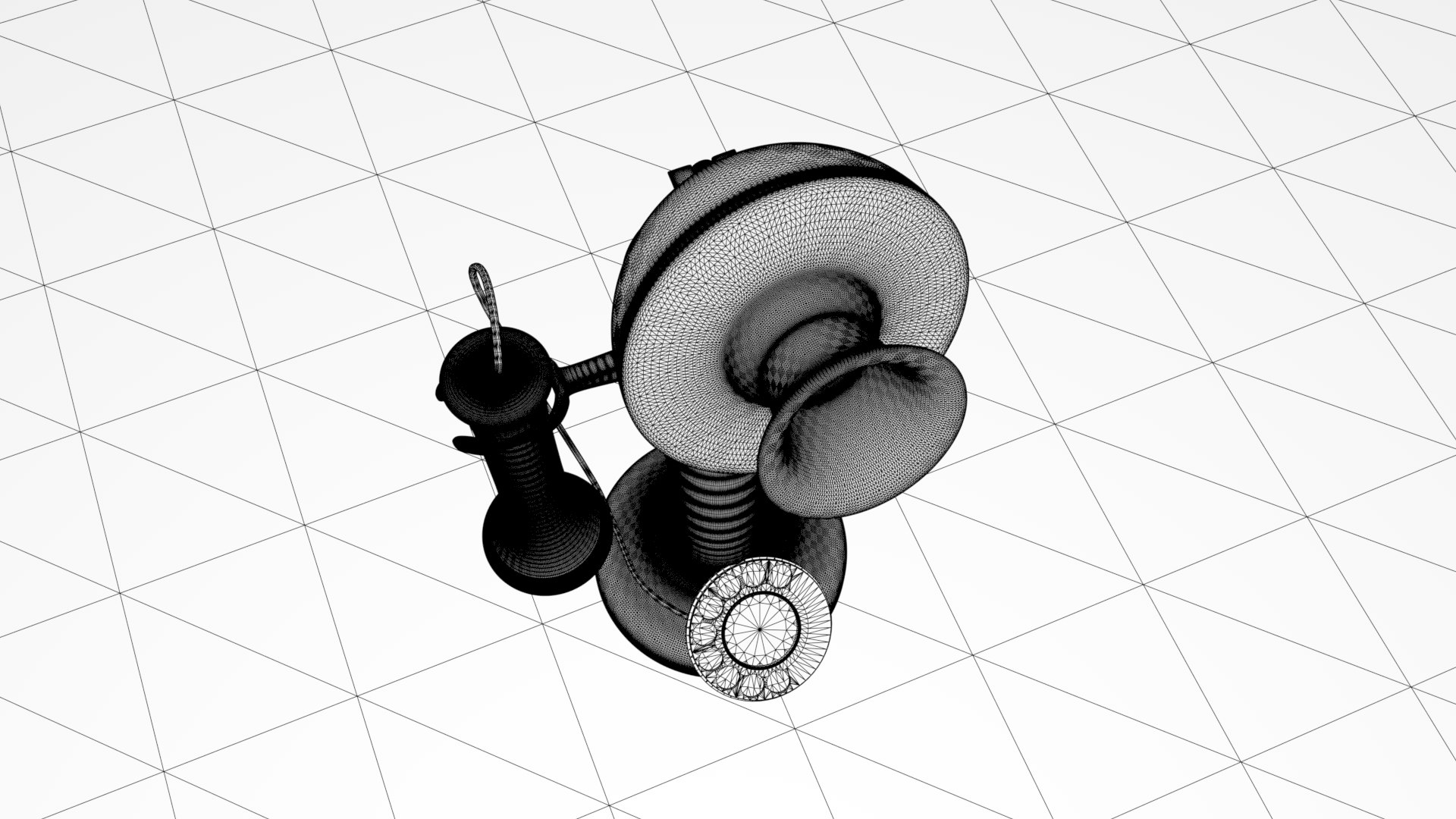 Candlestick Telephone 3D Model - TurboSquid 1836176