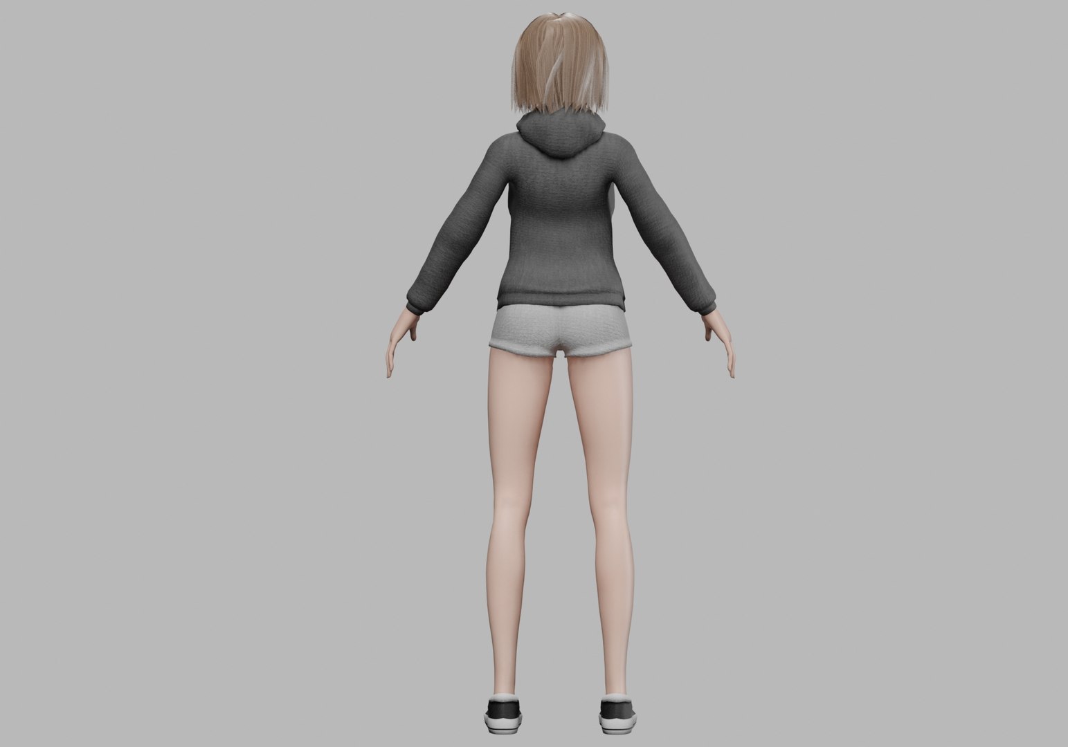 Pretty Basic Girl V30121 3D Model - TurboSquid 2263330