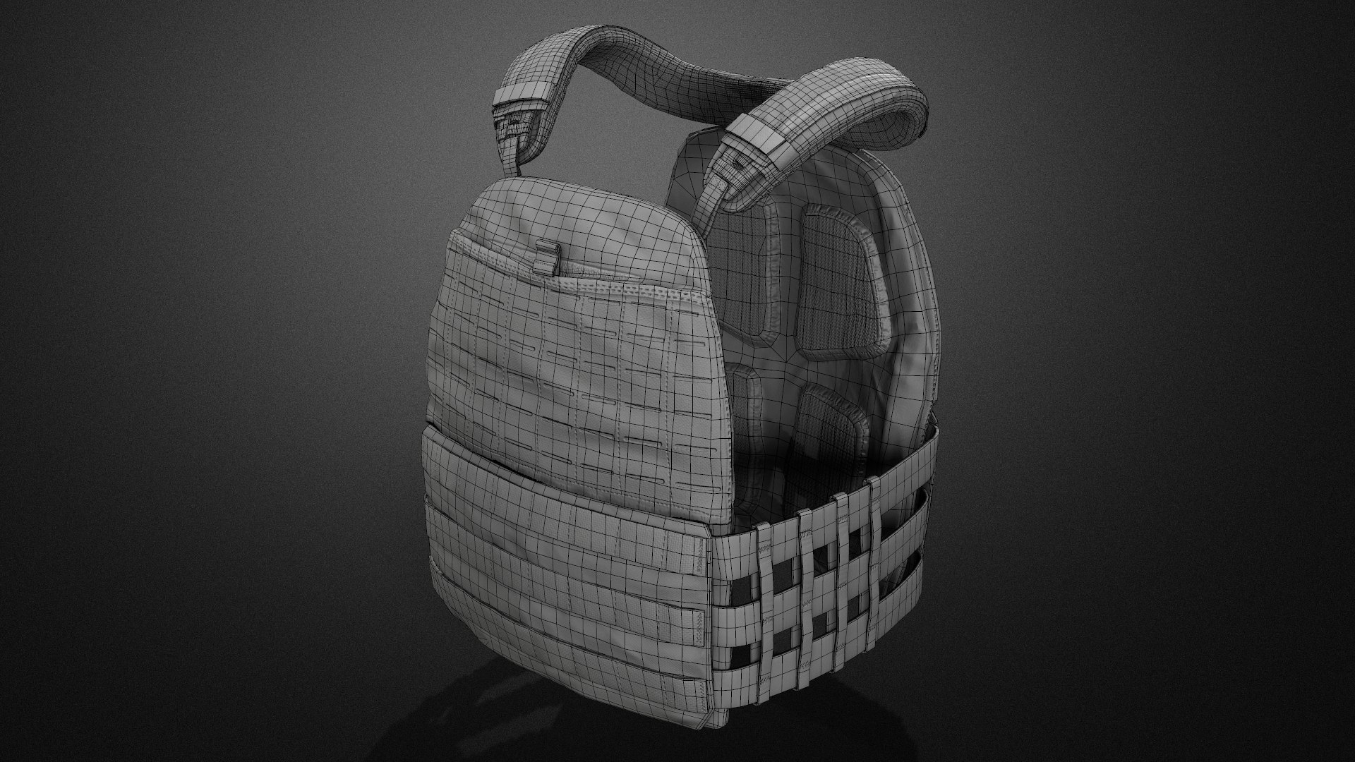 Tactical Vest 3D Model - TurboSquid 1402657