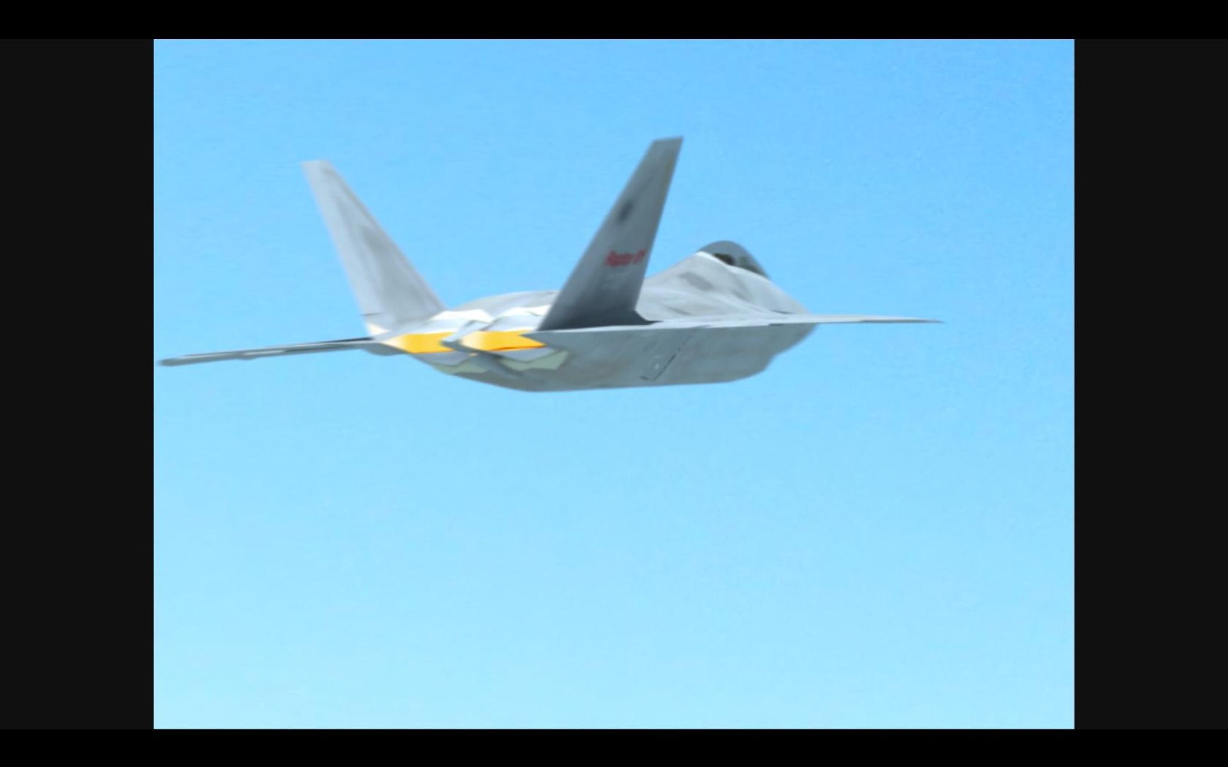 3dsmax F22 Raptor
