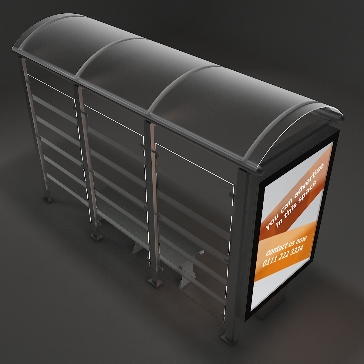 Bus minibus stop model - TurboSquid 1200729