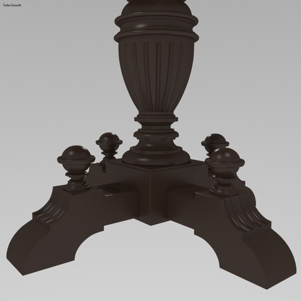 3d flower plant table