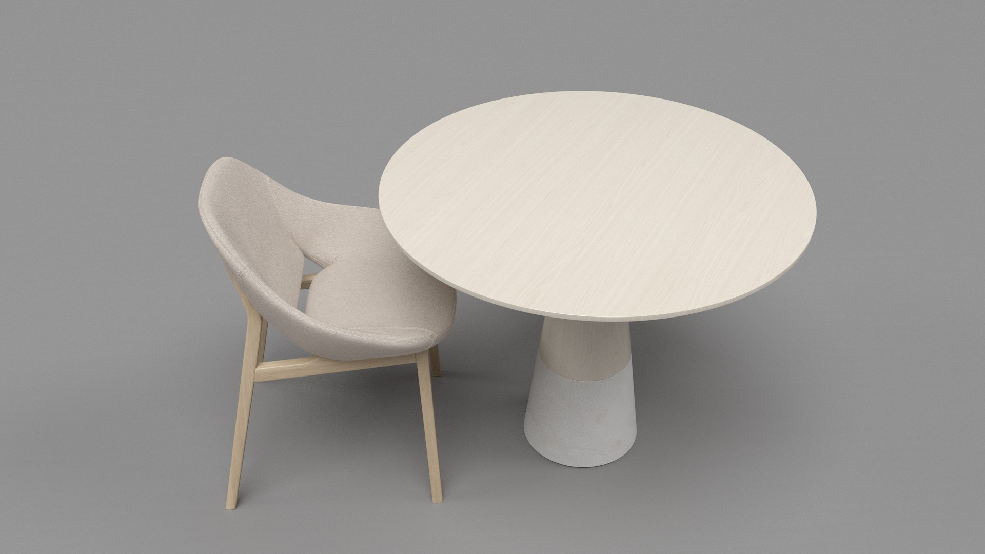 3D Enne Grace Dining Set Model - TurboSquid 2317083