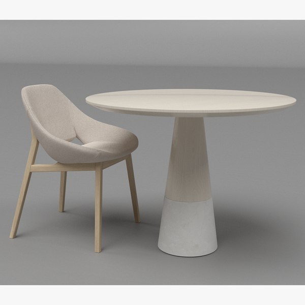 modelo 3d Juego de comedor Enne Grace - TurboSquid 2317083