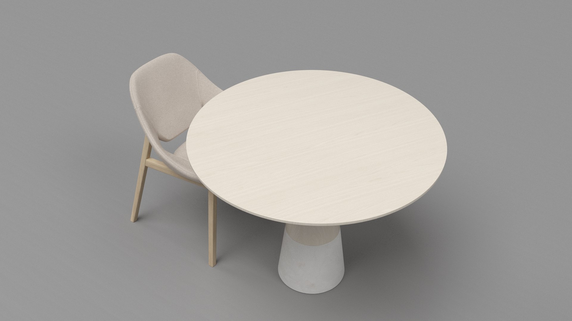3D Enne Grace Dining Set Model - TurboSquid 2317083