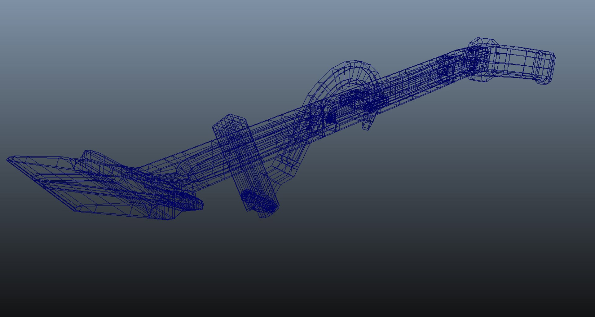 Felling Lever Model - TurboSquid 1251830